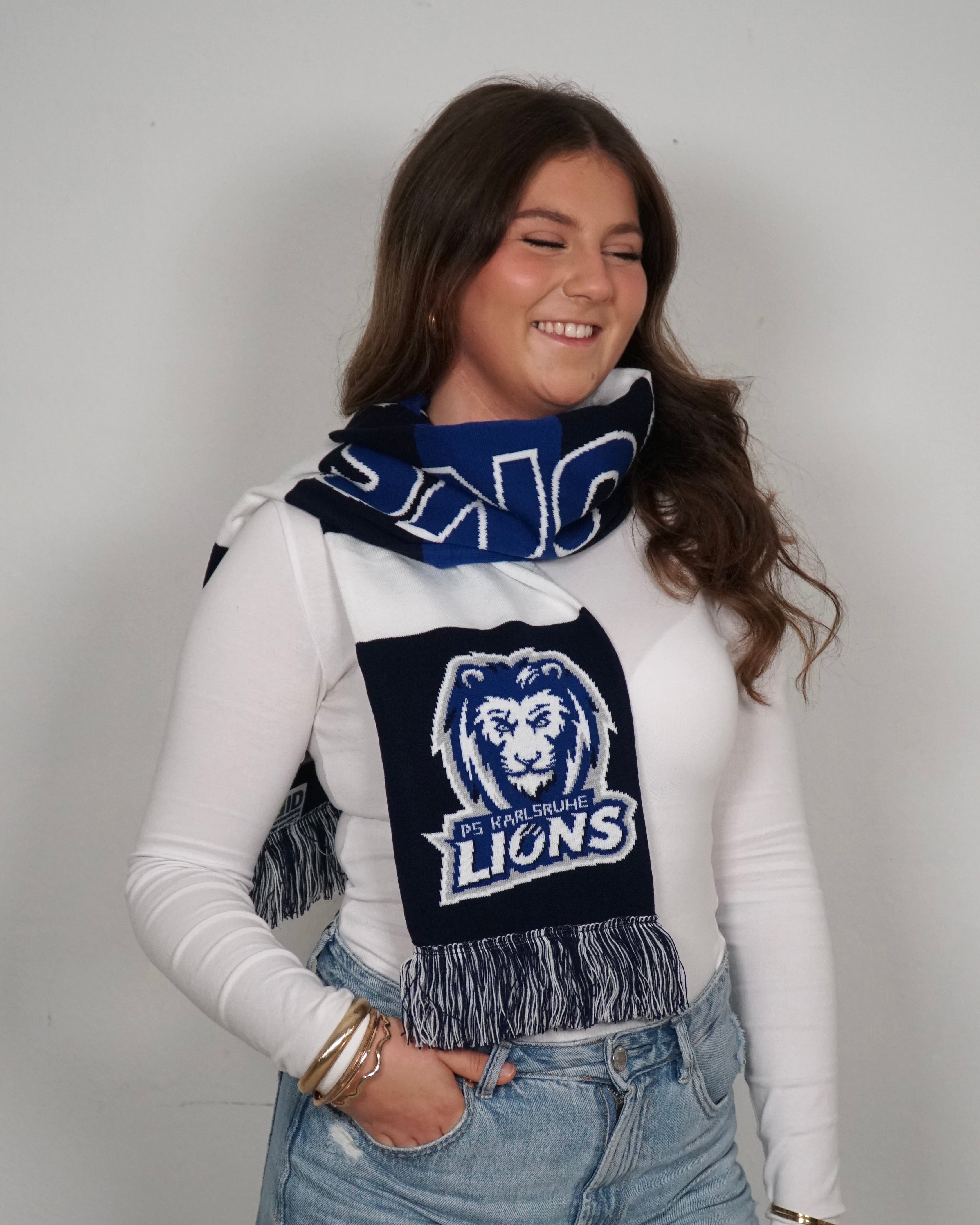 LIONS Fanschal Karlsrudel – PSK LIONS Fanshop